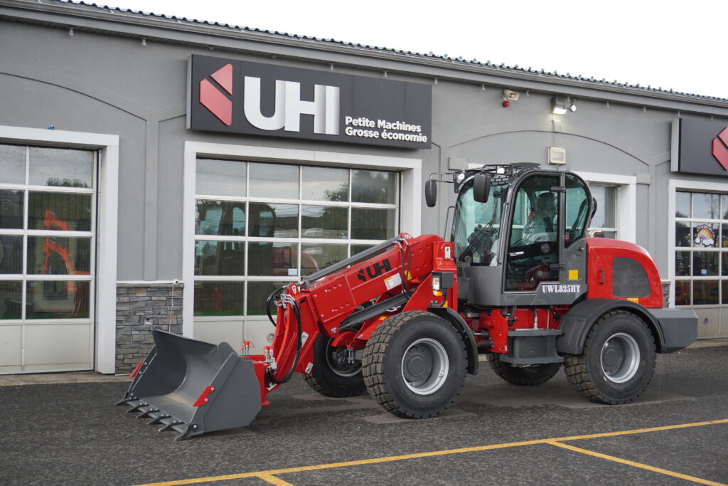 UHI Machinery UWL825HT Telescopic Handler Wheel Loader 5,511lbs. Lift ...